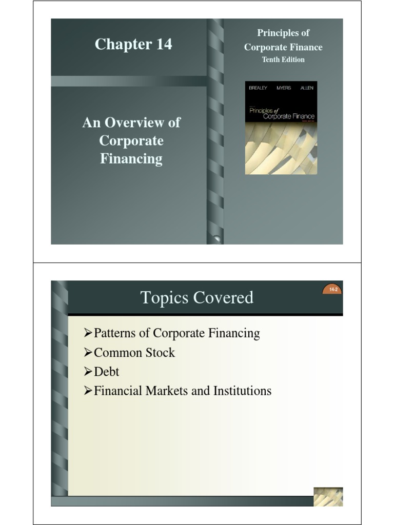 Chap014 (Compatibility Mode) | PDF | Stocks | Equity (Finance)