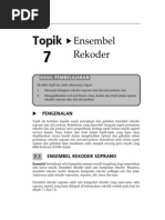 Asas Bermain Rekoder | PDF