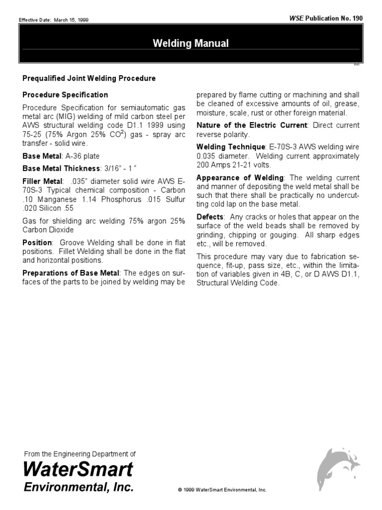 Welding Manual | PDF