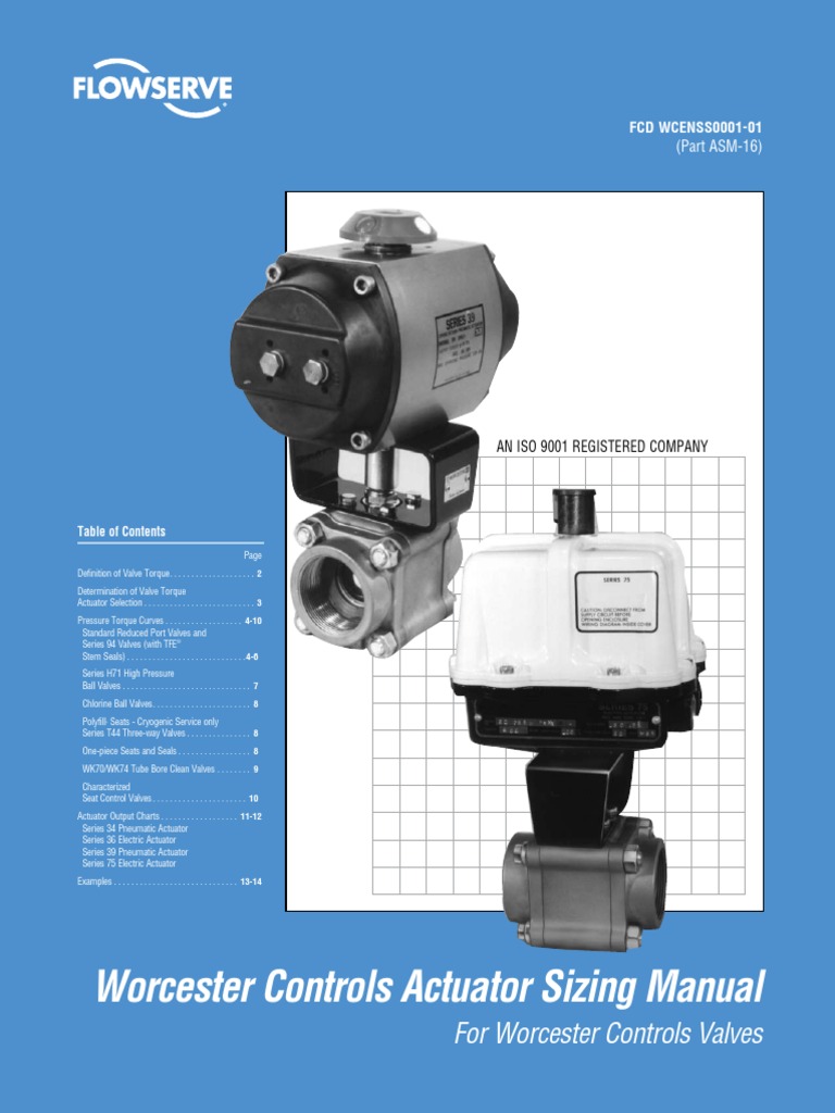 Worcester Controls Actuator | Download Free PDF | Valve | Actuator