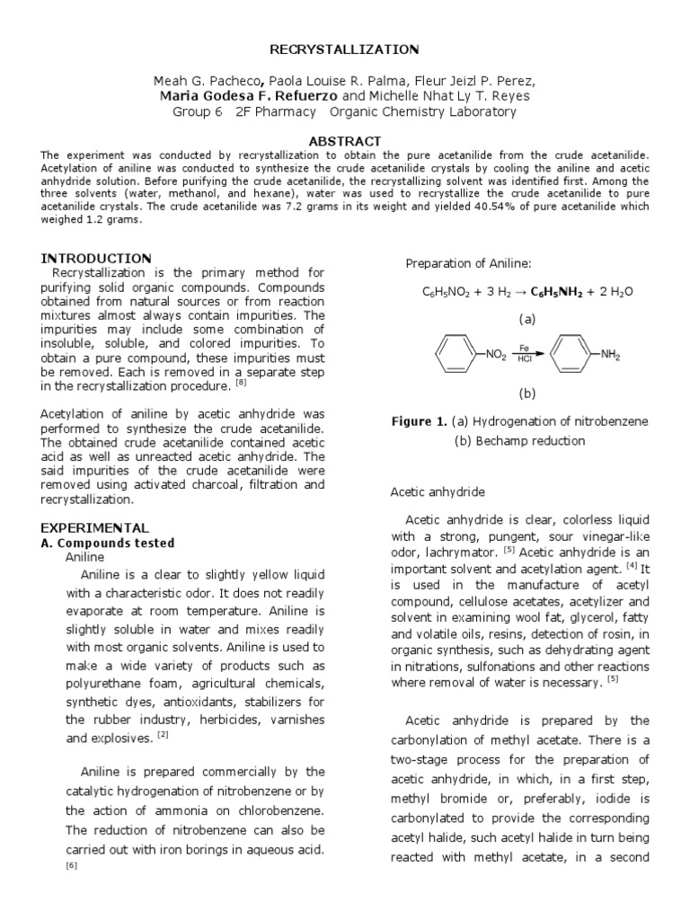 Recrystallization | PDF