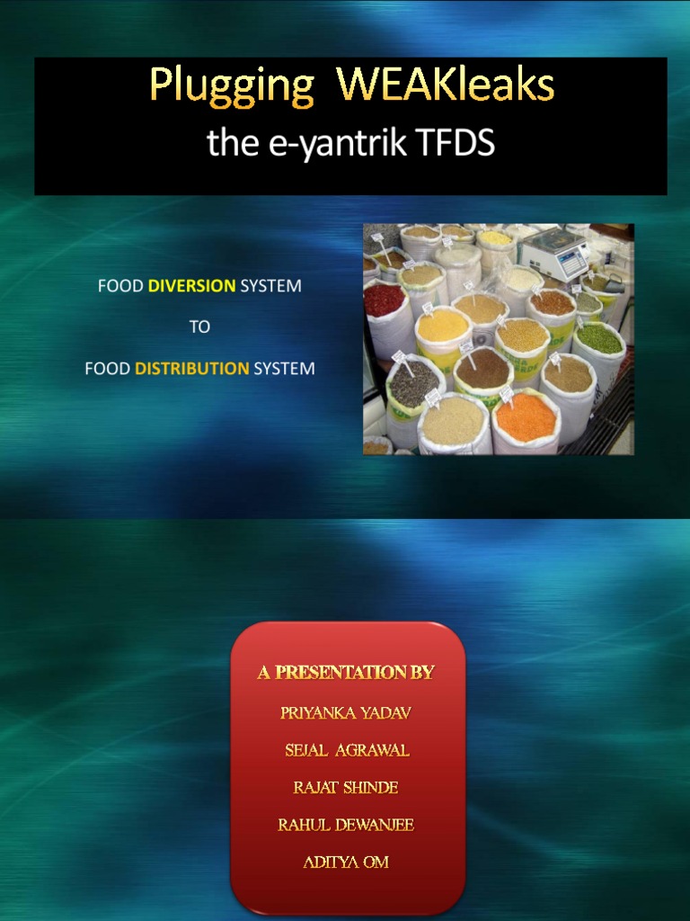 On Public Distribution System of India | PDF | Economies | Government