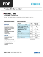 Levasil CC301: Product Data Sheet | PDF | Silicon Dioxide | Colloid