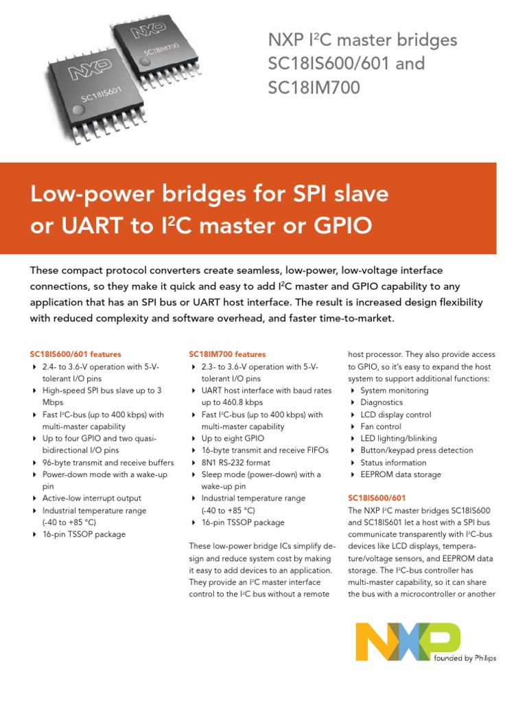 Spi Slave Uart I2c Master Gpio | PDF | Computer Engineering | Computer Hardware