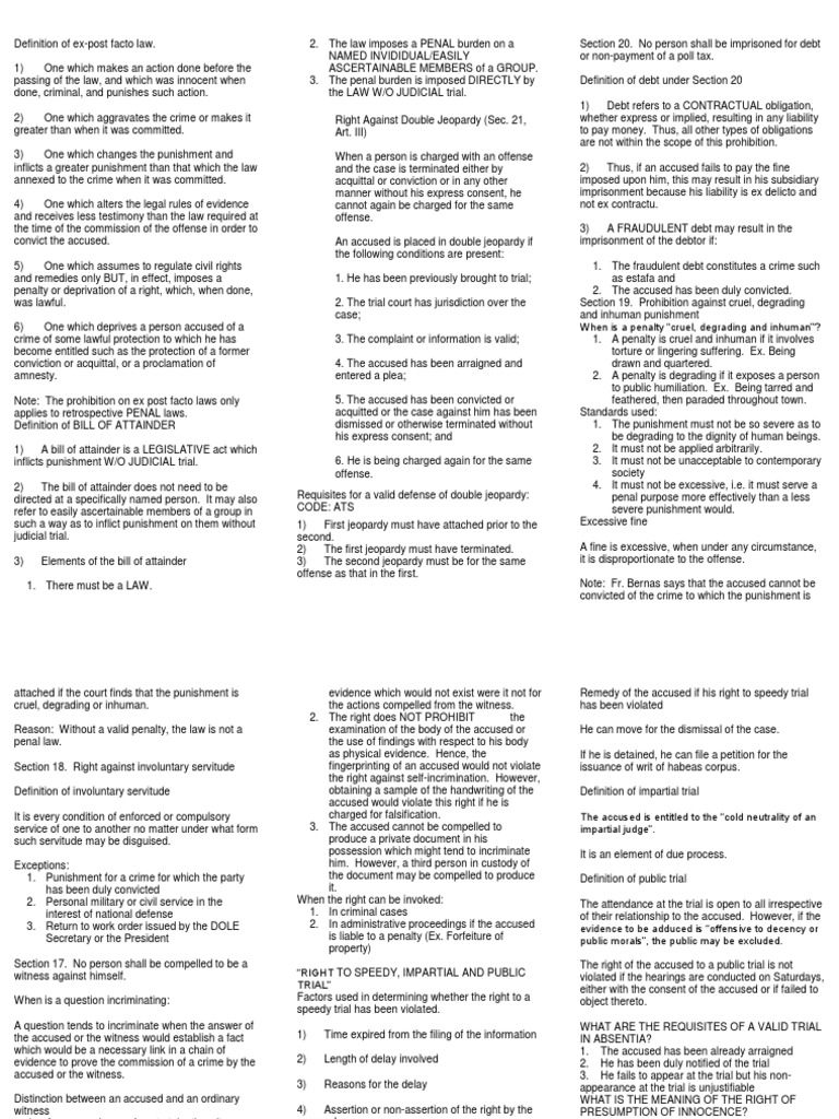 PolGov 2nd Part | PDF | Prior Restraint | Bail