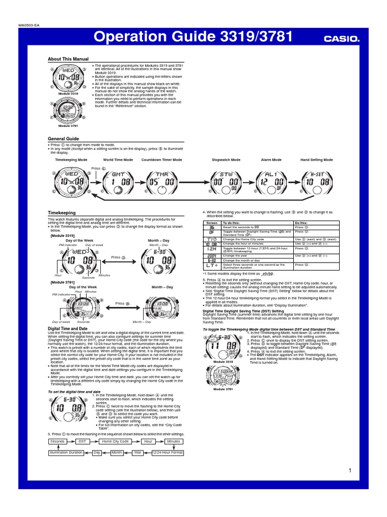Operation Guide 3319/3781: About This Manual | PDF