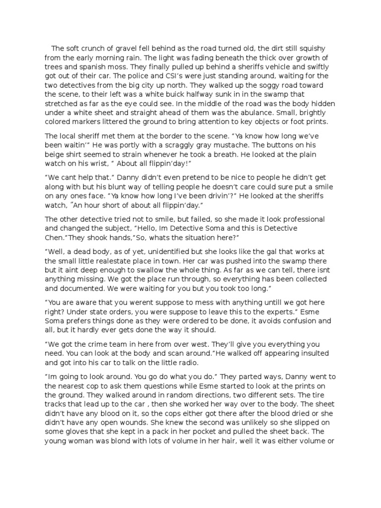 A Story I Wrote For Creative Writing Class | PDF | Nature