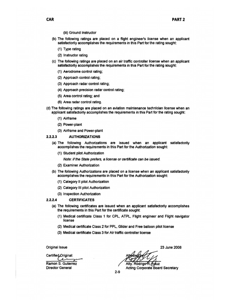 Medical Certificate | Download Free PDF | Pilot (Aeronautics) | Vehicle ...