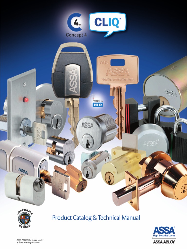 ASSA Catalog | PDF | Lock (Security Device) | File Format