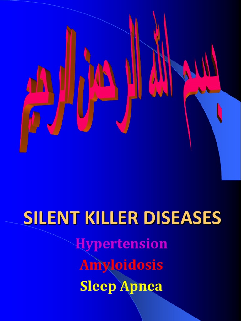 Silent Killer Diseases | Download Free PDF | Hypertension | Blood Pressure