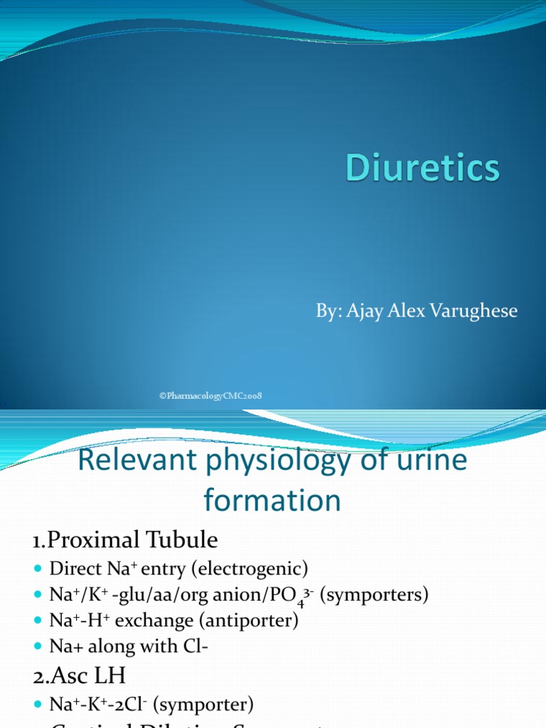 Diuretics | PDF | Clinical Medicine | Pharmacology