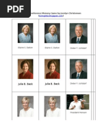 Apostle Memory Game Instructions | PDF