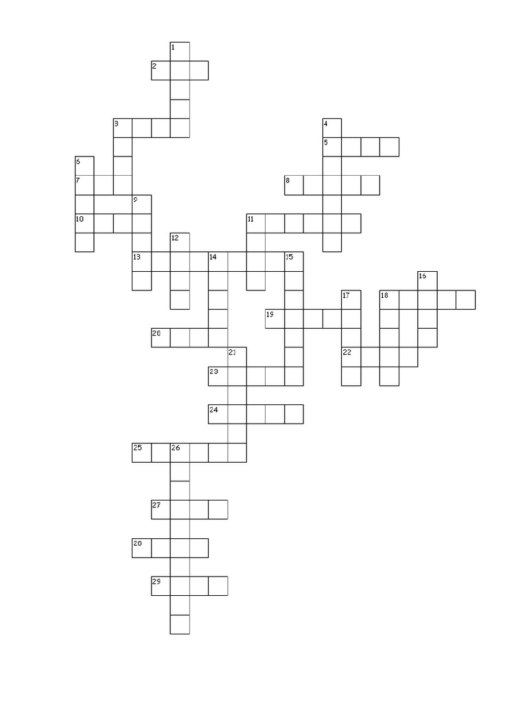 Irregular Verbs Criss Cross Puzzle | PDF