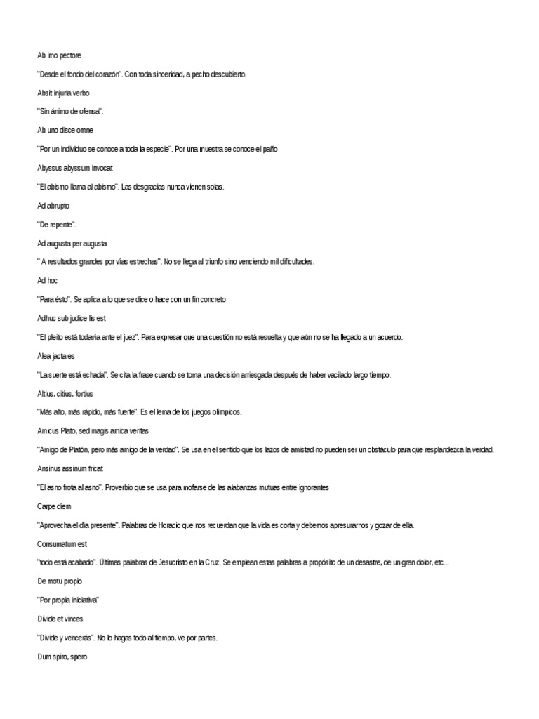 Ab Imo Pectore | PDF | Vejez | Amor