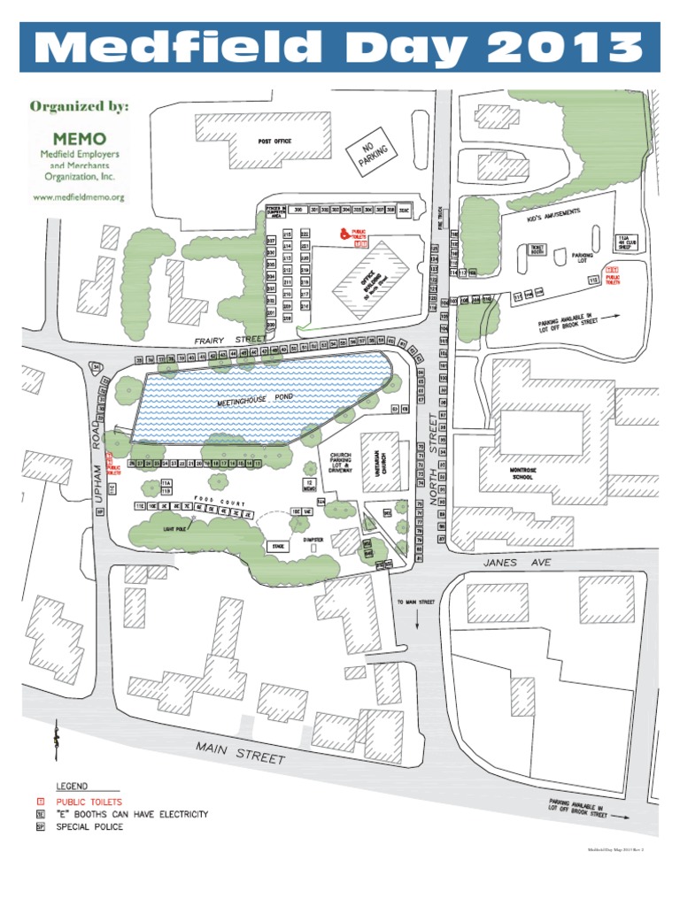 Medfield Day Map 2013 | PDF