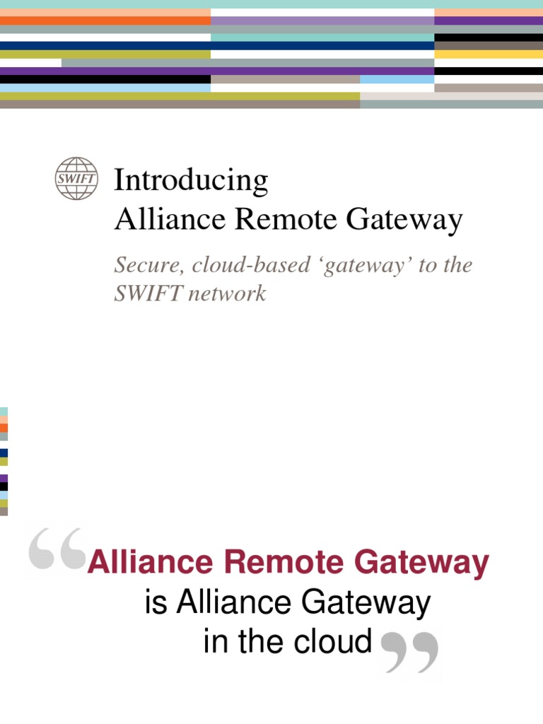 Alliance Remote Gateway Overview | PDF | Gateway (Telecommunications ...