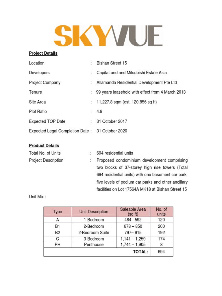 Sky Vue: Fact Sheet | PDF