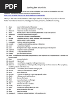 Low Frequency Words LIst | PDF