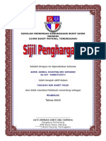 Sijil Penghargaan (Ajk) | PDF