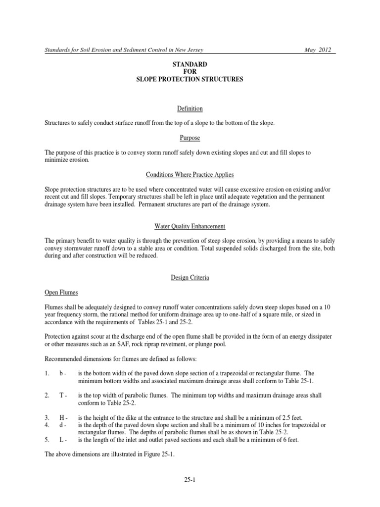 25 Slope Protection | PDF | Surface Runoff | Erosion