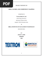 Operator Skill MATRIX | PDF | Human Factors And Ergonomics | Engineering