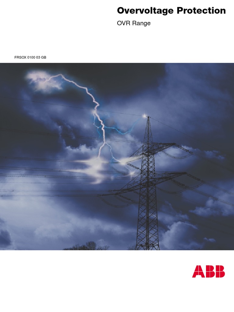 OVR SPD Catalogue | PDF | Electrical Wiring | Lightning