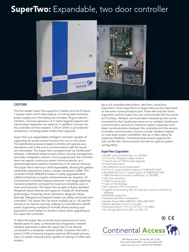 Continental Access - Cisupertwo PDF | PDF | Access Control | Computer ...