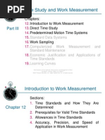 Man Machine Chart or Multiple Activity Chart | PDF
