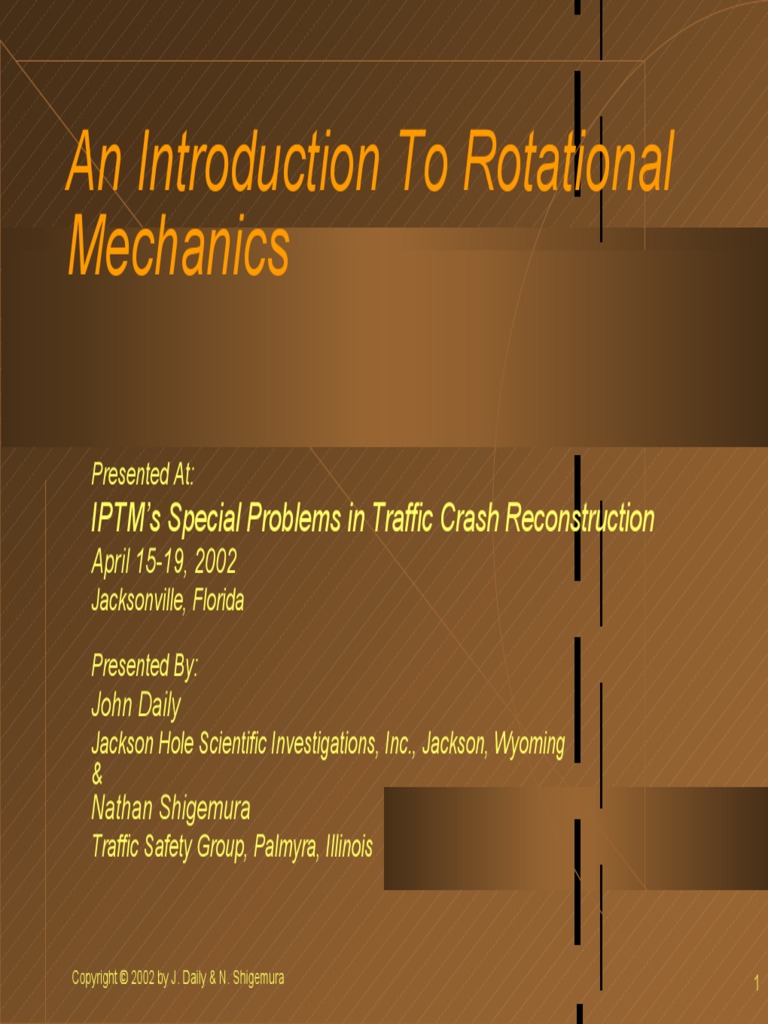 An Introduction To Rotational Mechanics | Download Free PDF | Torque ...