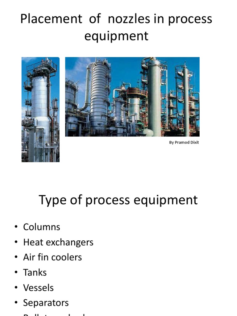 Placement of Nozzles in Equipment | PDF | Pressure Measurement | Pressure