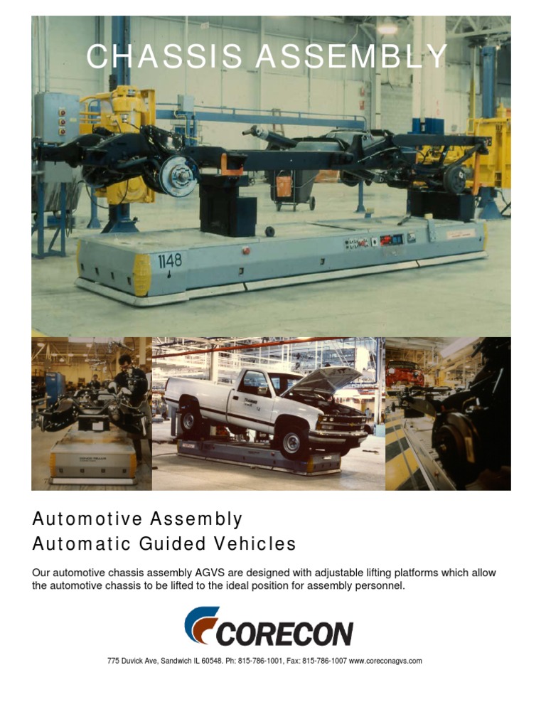 Automotive Assembly - Mobile Robot AGV - Flyer | PDF | Business
