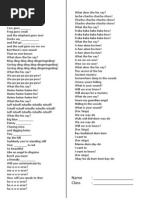 Terry Fox Song | PDF