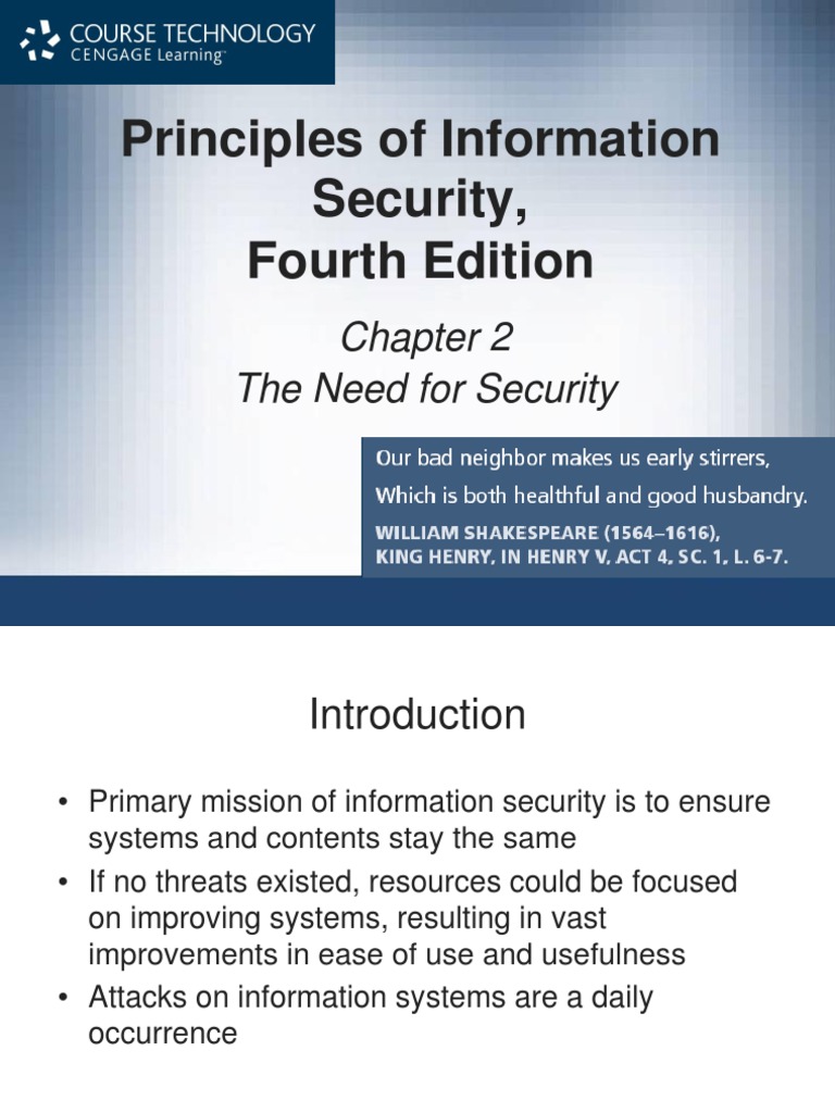 CH 02 | PDF | Computer Security | Security