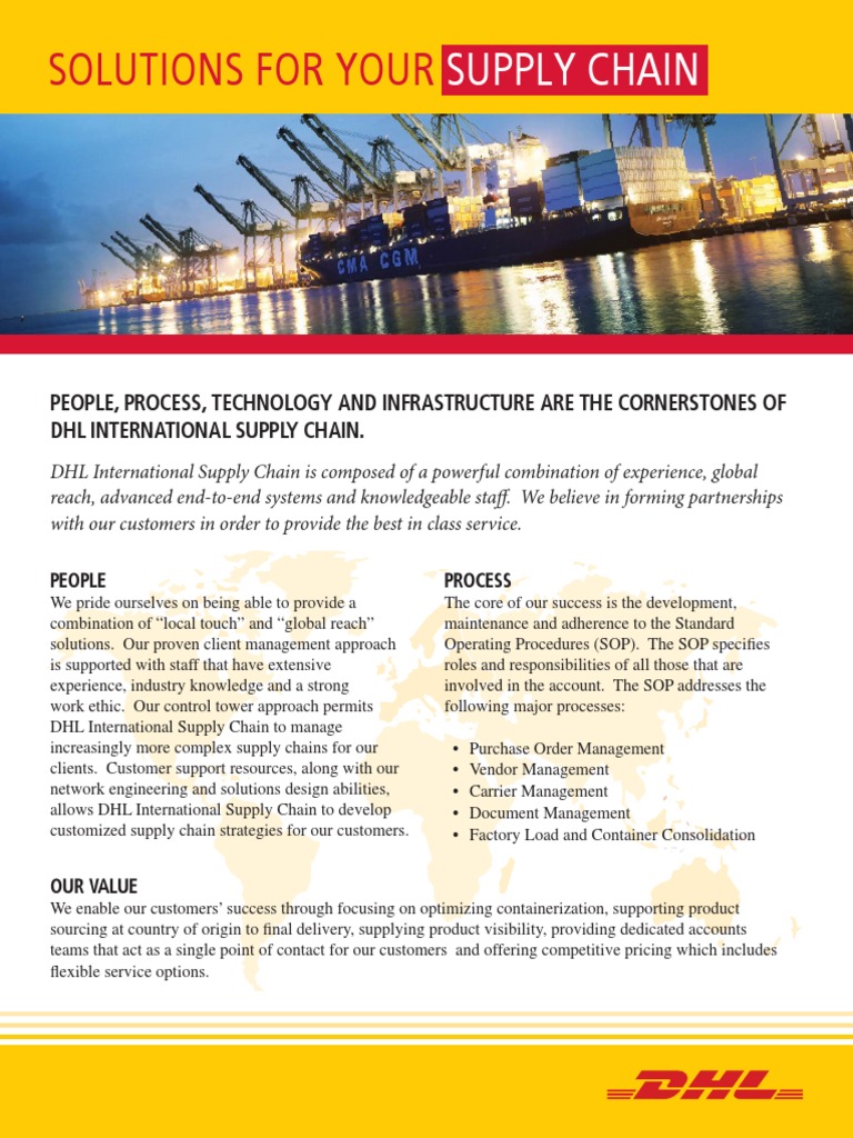 Supply Chain Brochure | PDF