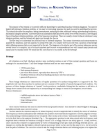 Sample Basic Vibration Analysis Report PDF | PDF | Bearing (Mechanical ...