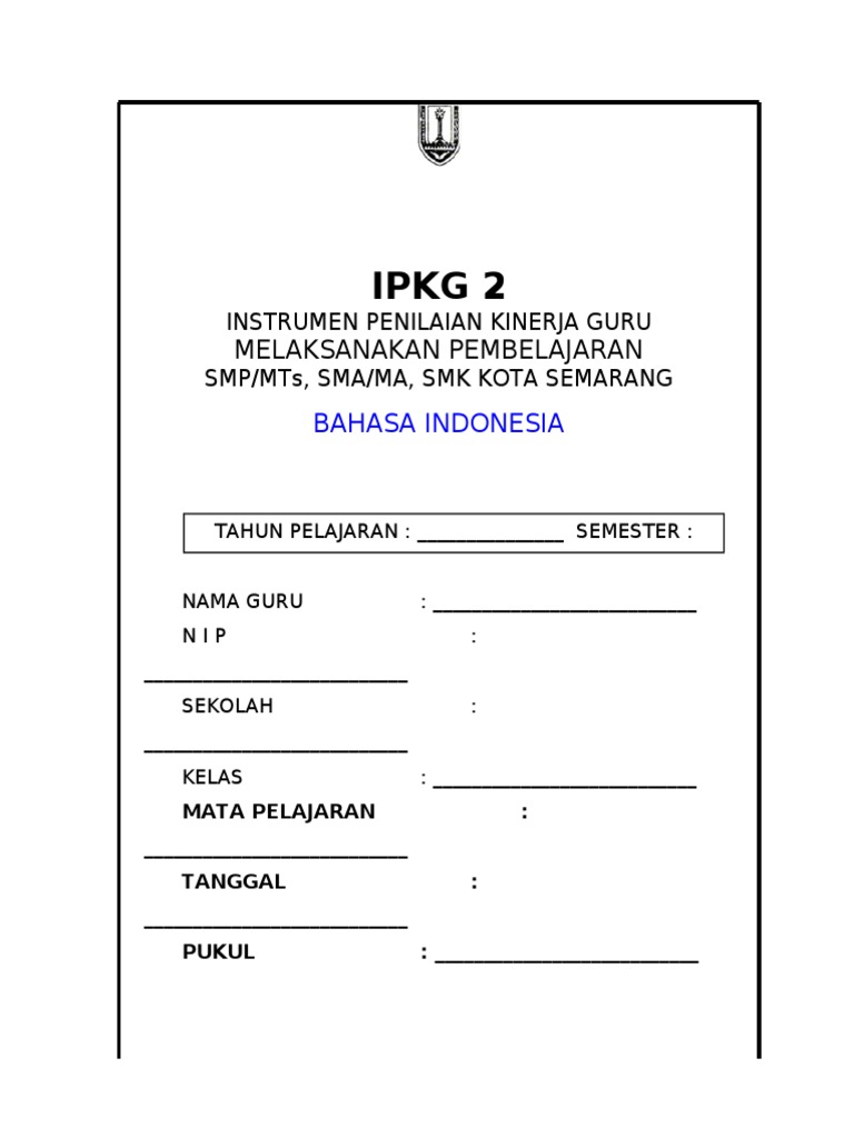 Ipkg 2 Bhs Indonesia | PDF | Karier & Perkembangan