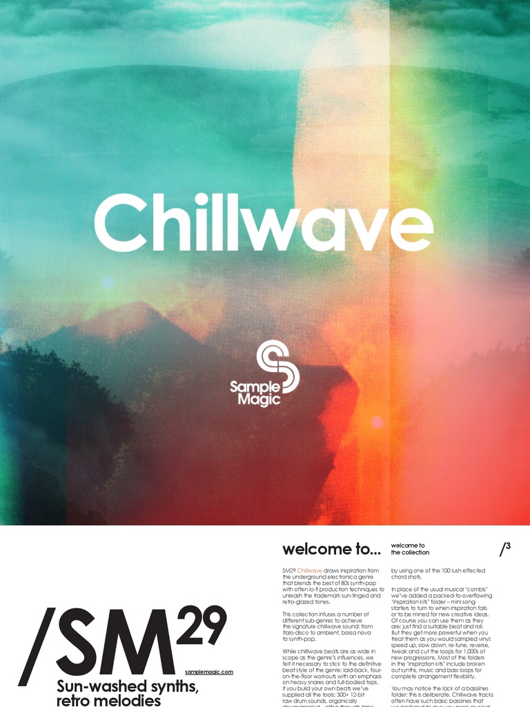 Sample Magic - Chillwave - Booklet | PDF | Drum Kit | Synthesizer