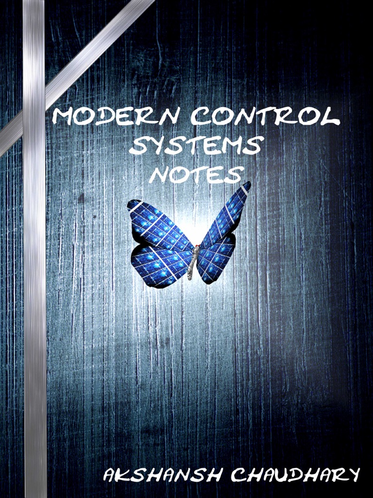 Modern Control System Notes | PDF | Information | Business