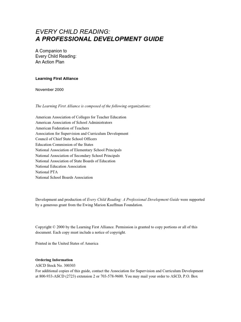 Every Child Reading | PDF | Phonics | Reading Comprehension