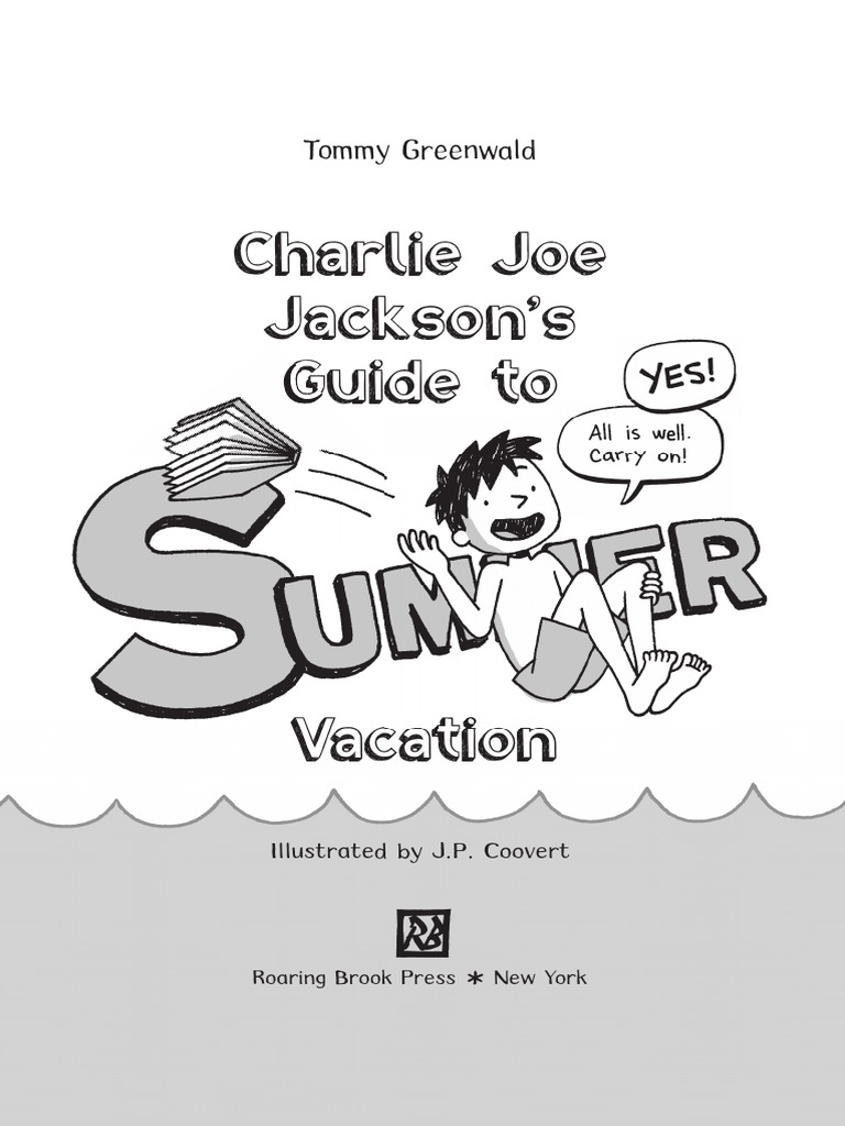 Charlie Joe Jackson's Guide To: Tommy Greenwald | PDF | Leisure