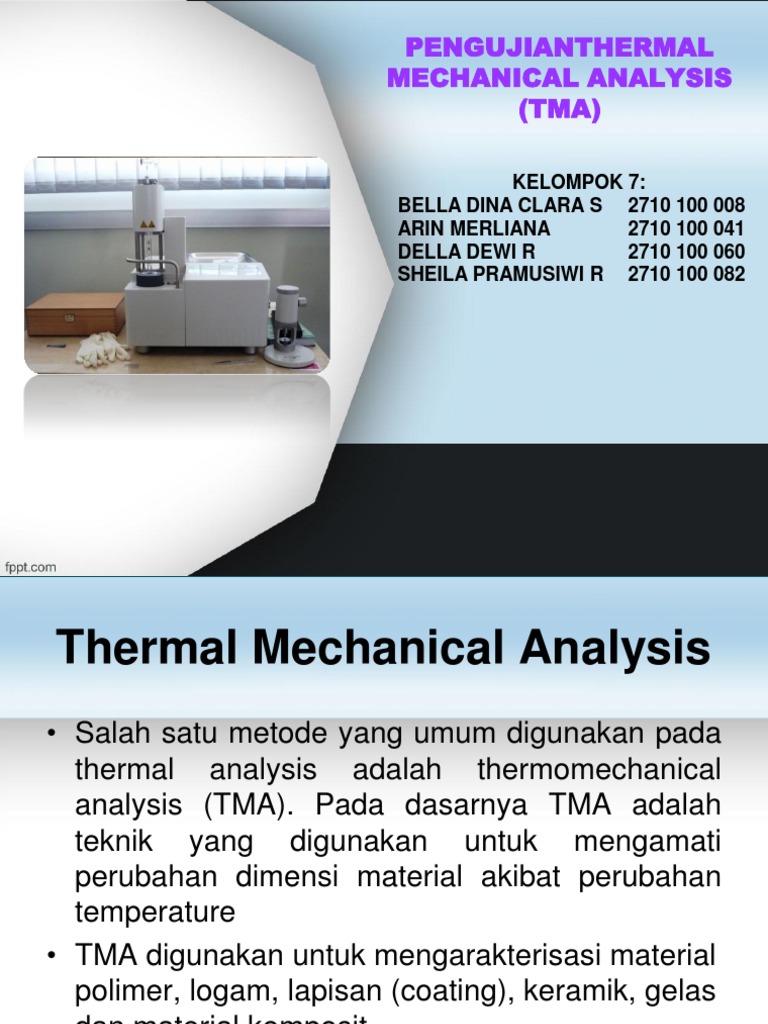 Thermal Mechanical Analysis | PDF
