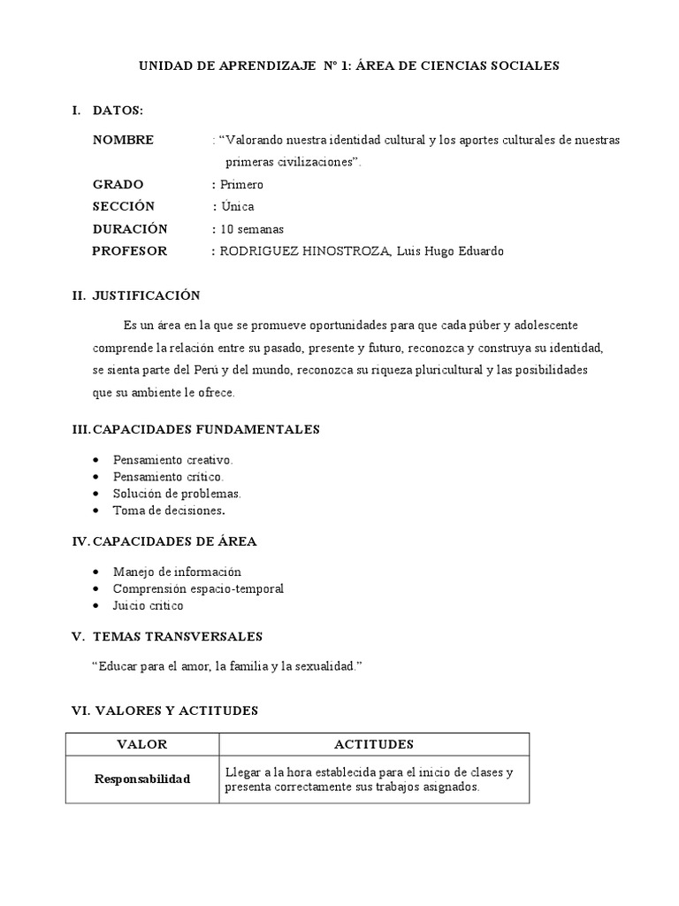 UNIDAD de CC. SS 1 | PDF | Mapa | Civilización