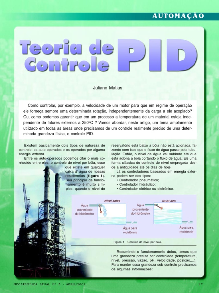 Teoria de Controle PID | PDF | Física | Quantidades Físicas