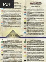 HeroClix Powers and Abilities Card v.2018.01 | PDF | Nature