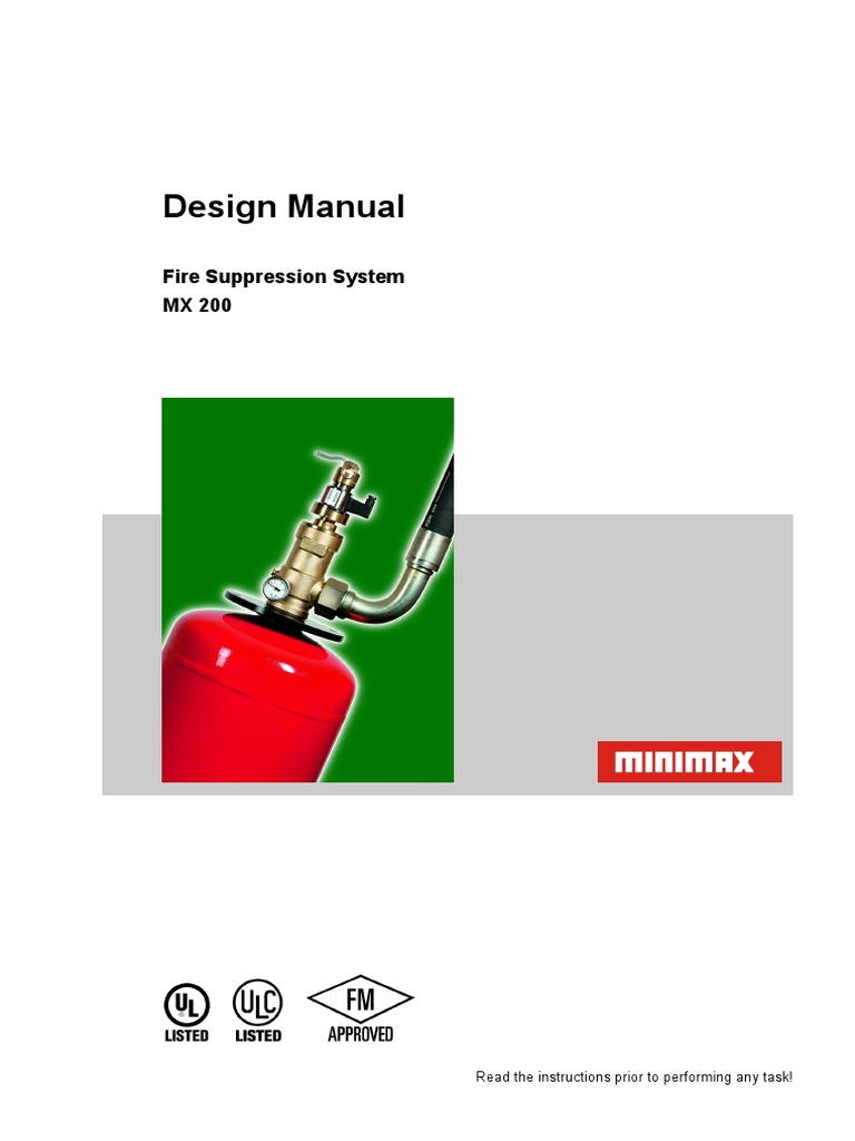 MX200 Design en R01 | PDF | Firefighting | Pipeline Transport