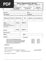 Amsa-303-Certificate-Of-Medical-Fitness Certificate | PDF | Sailor ...