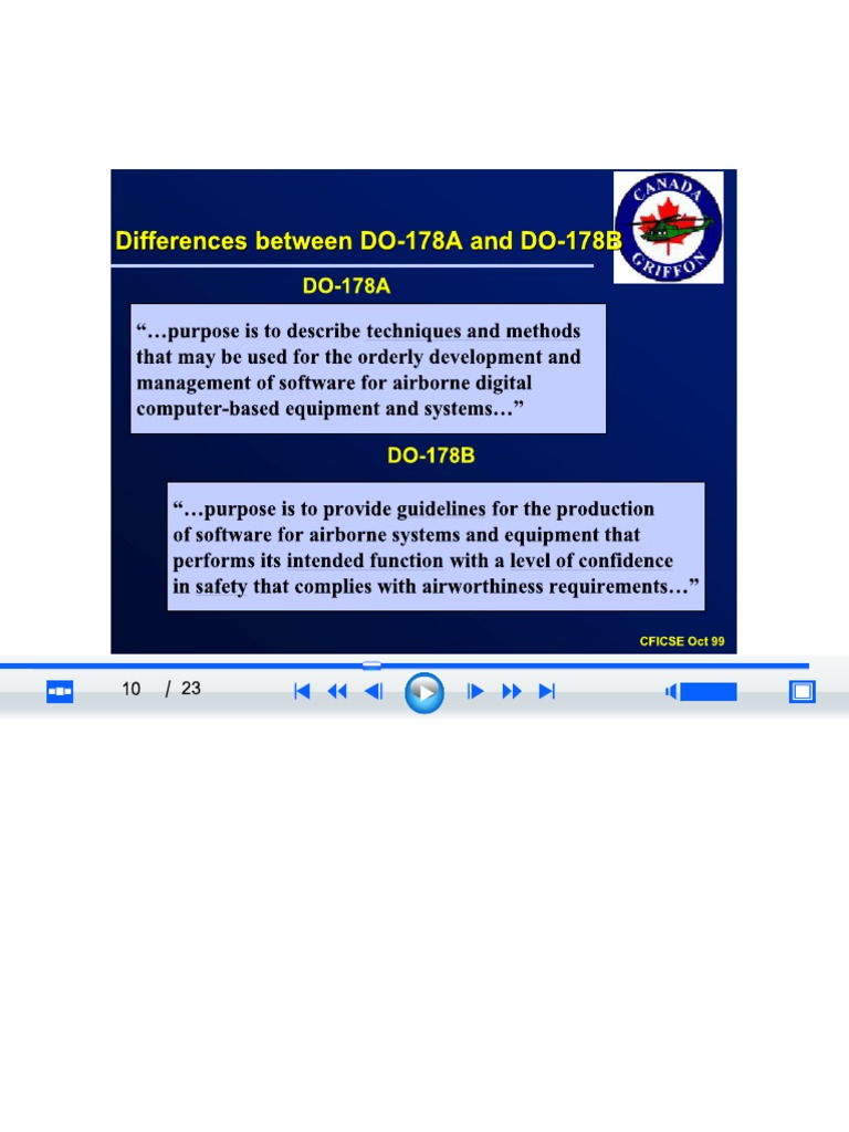 Difference Between Do 178B and Do 178A | PDF | Home & Garden