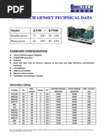 Generator - Test Sheet - Upload | PDF | Switch | Electric Generator