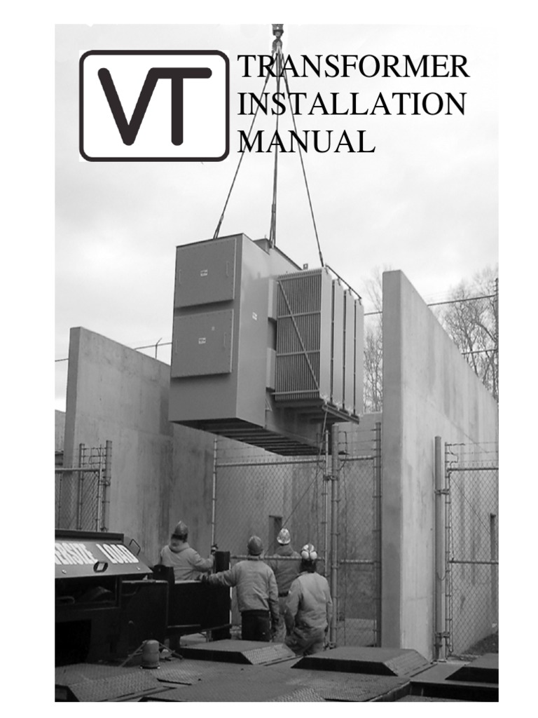 Transformer Installation Manual | PDF | Transformer | Vacuum