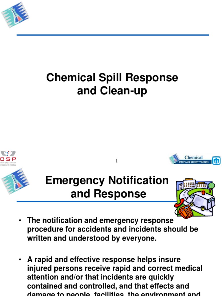9 Chemical Spill Response - 9 | PDF | Mercury (Element) | Personal ...